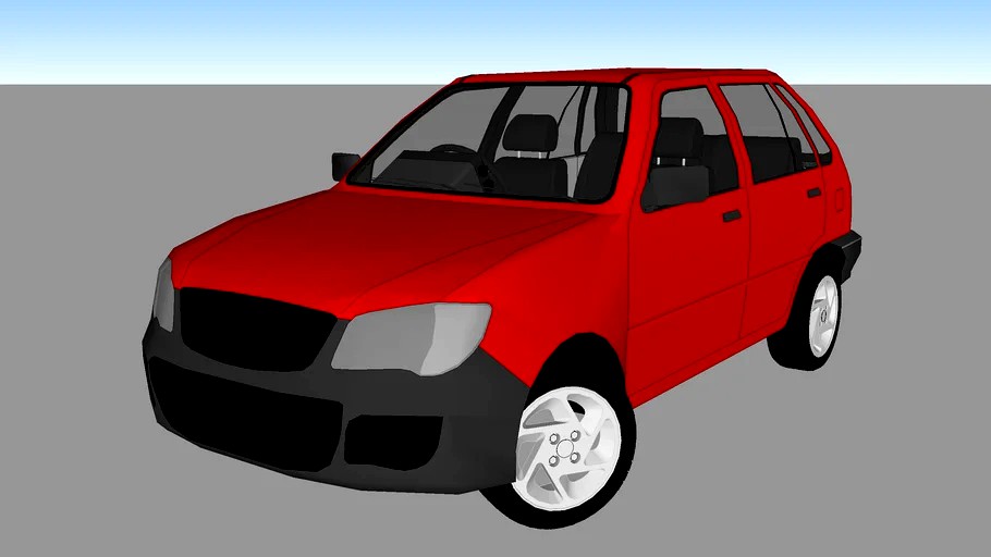 Maruti Alto 800 (Custom Car) 3d model