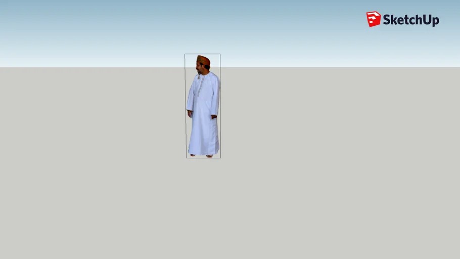 omani man 3d model