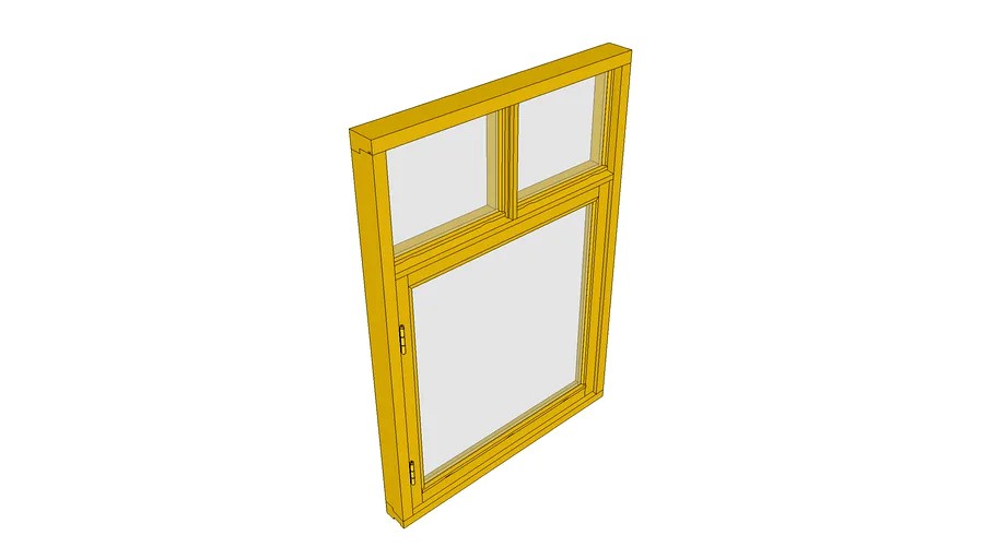 Dutch Window Combined Profiles 3d model