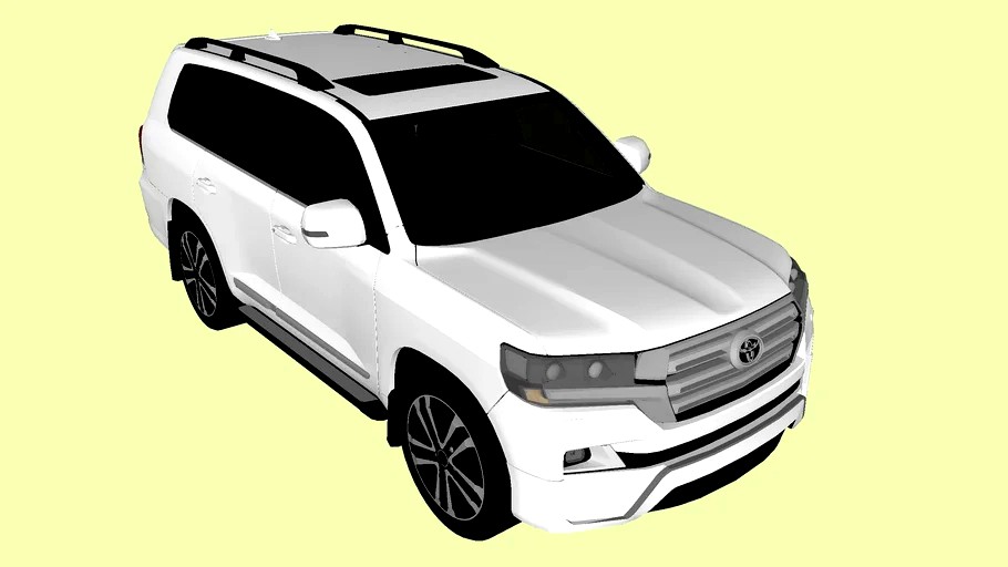 Toyota Land Cruiser 3d model