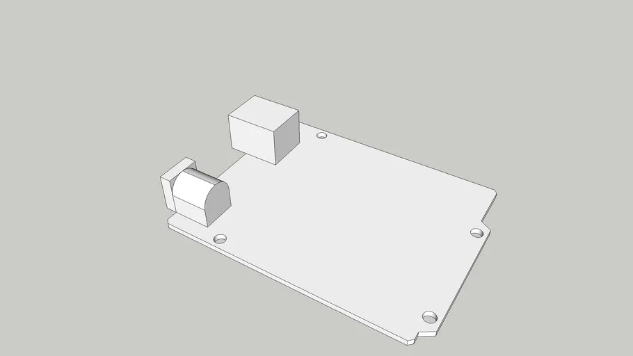 Joy-it Kompatibles Board Arduino Uno R3 DIP Joy-IT ATMega328 3d model