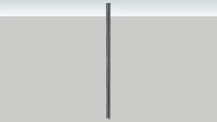 Rondo 129 Furring channel 3d model