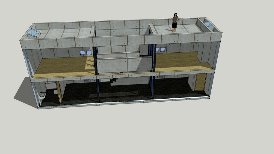 Azuma House 3d model