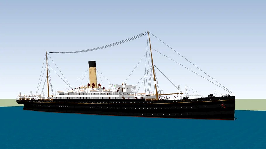 SS Romanic 3d model