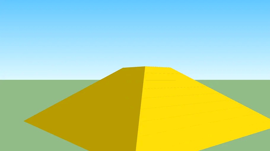 The Pyramid of prime numbers 3d model