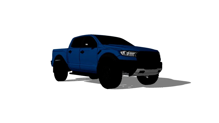 Ford Ranger Raptor 3d model