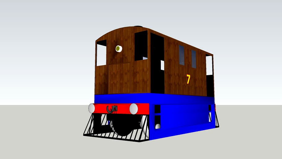 Toby the Tram Engine 3d model