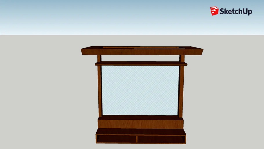 Puja Mandir 3d model