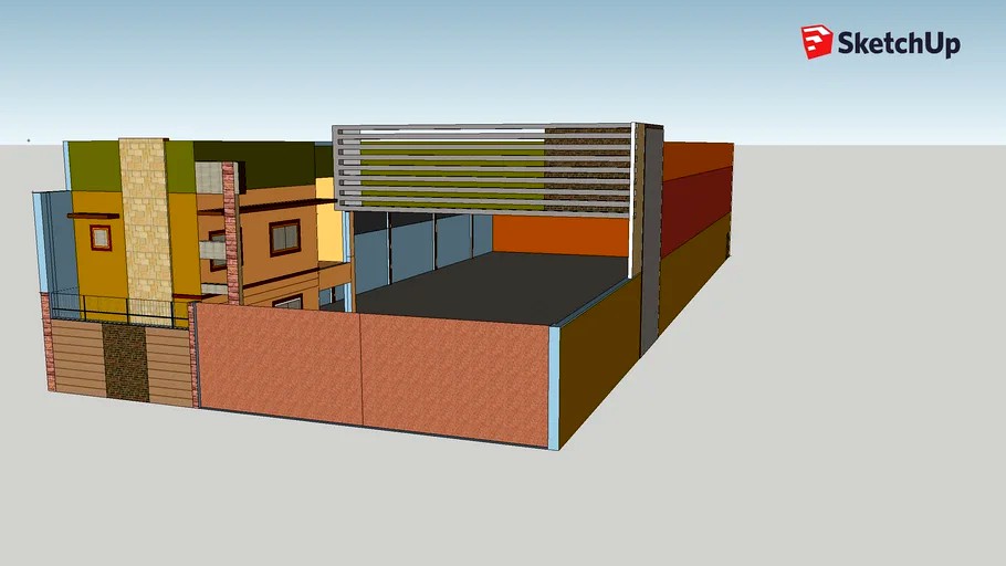 warehouse projects 3d model