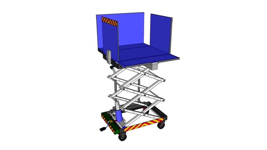 Hydraulic Lifter 3d model