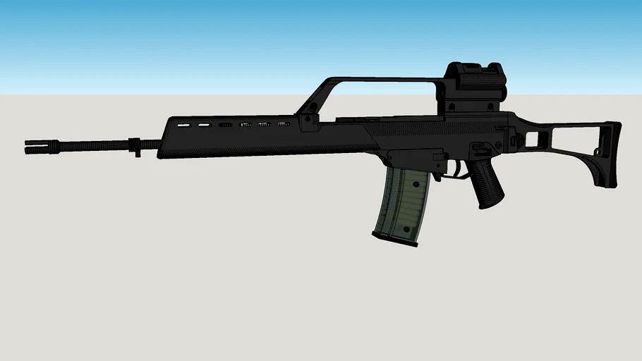 Hk G36 3d model