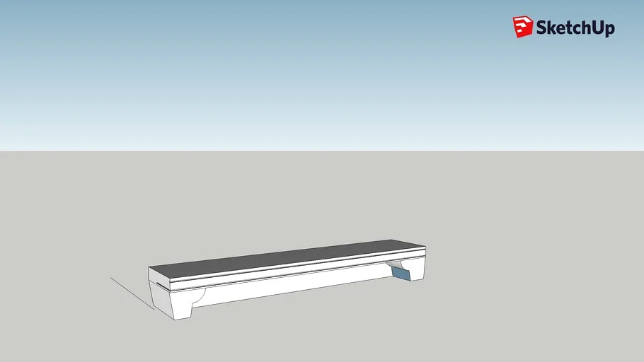 BASEBOARD LEG 3d model