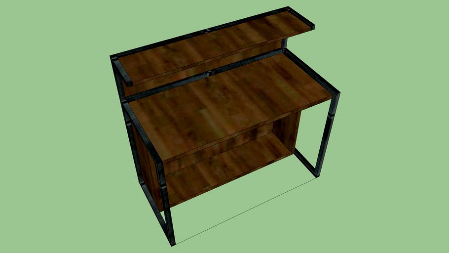 Meja Kasir 3d model