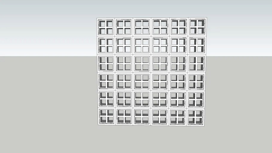 Ventilation Block 02 3d model