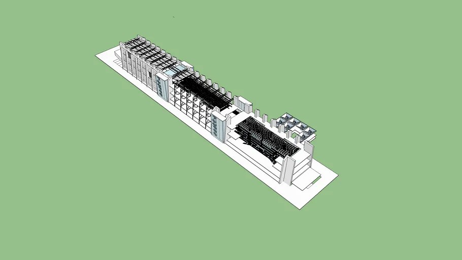 Biblioteca Vasconcelos (Vasconcelos Library) 3d model