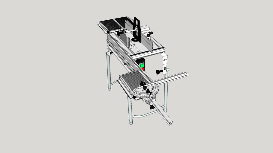 Festool router table CMS-OF 3d model