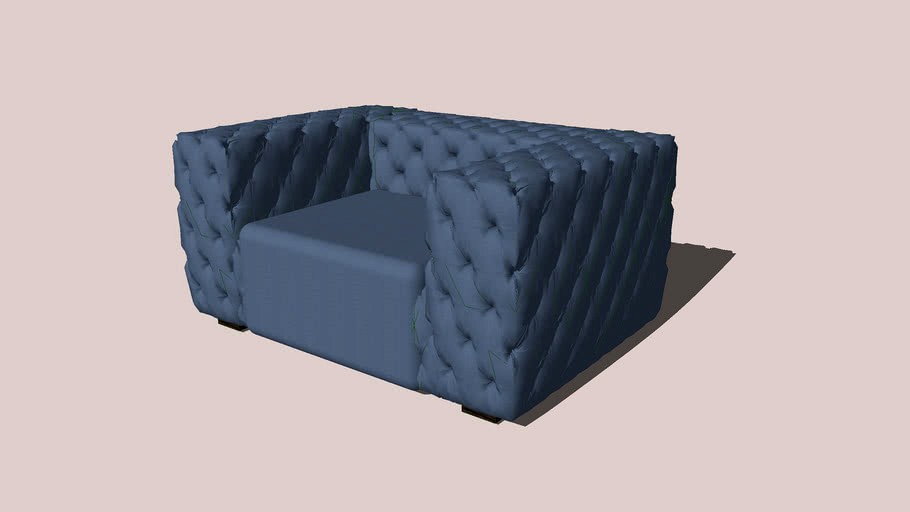 잭슨카멜레온 클레시 소파 JACKSONCHAMELEON CLASSY SOFA S 3d model