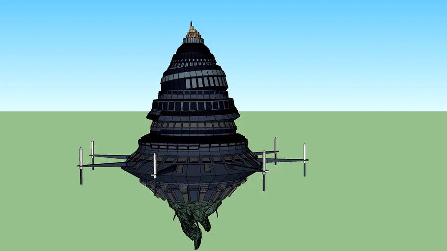 Aincrad 2.0 - Sword Art Online 3d model