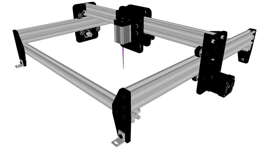 OpenBuilds ACRO Positioning System 3d model