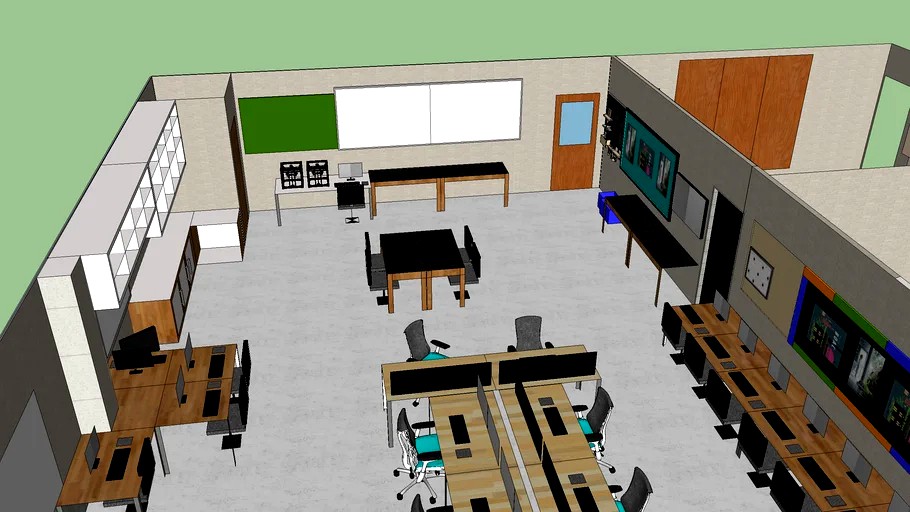 AHS STEM ROOM 3d model