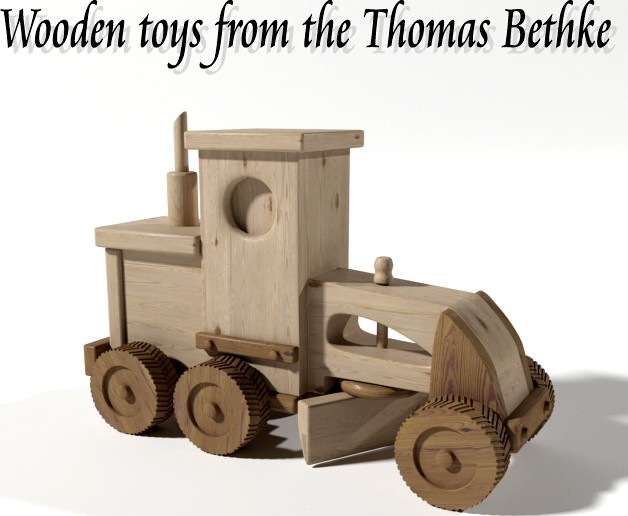 Wooden toys from the Thomas Bethke (NEXT) 3d model