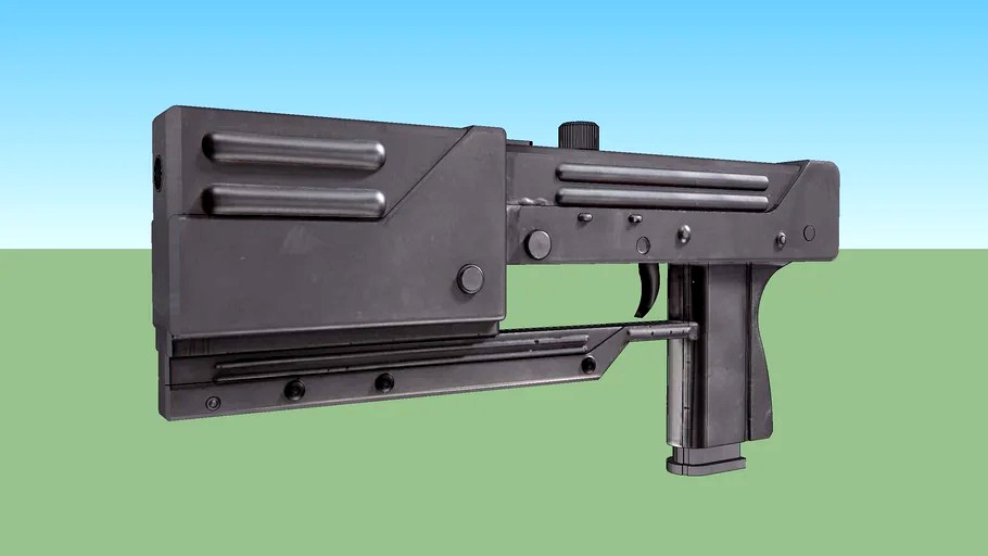 Blade's Gun 3d model