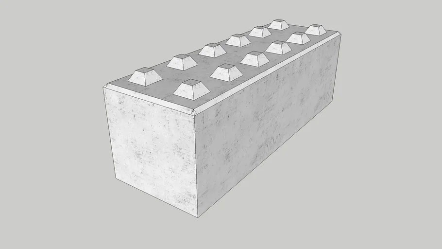 Kelly Block, Lego Block 3d model
