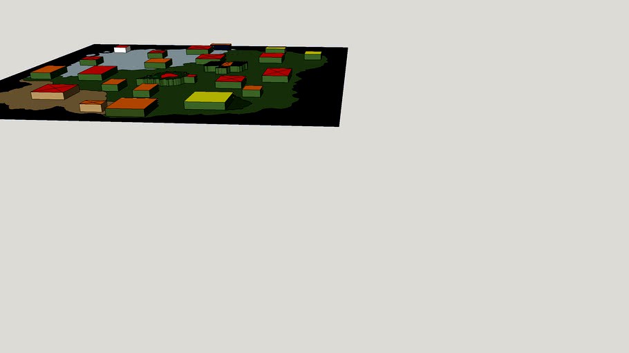 Fortnite Map (UPDATED 2/5/19) 3d model