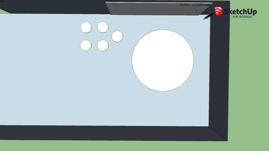 Artistic Classroom Design 365 3d model