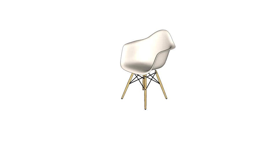 Eames DAW chair 3d model