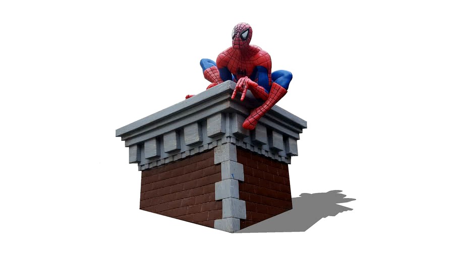 Spider-Man (2D) 3d model