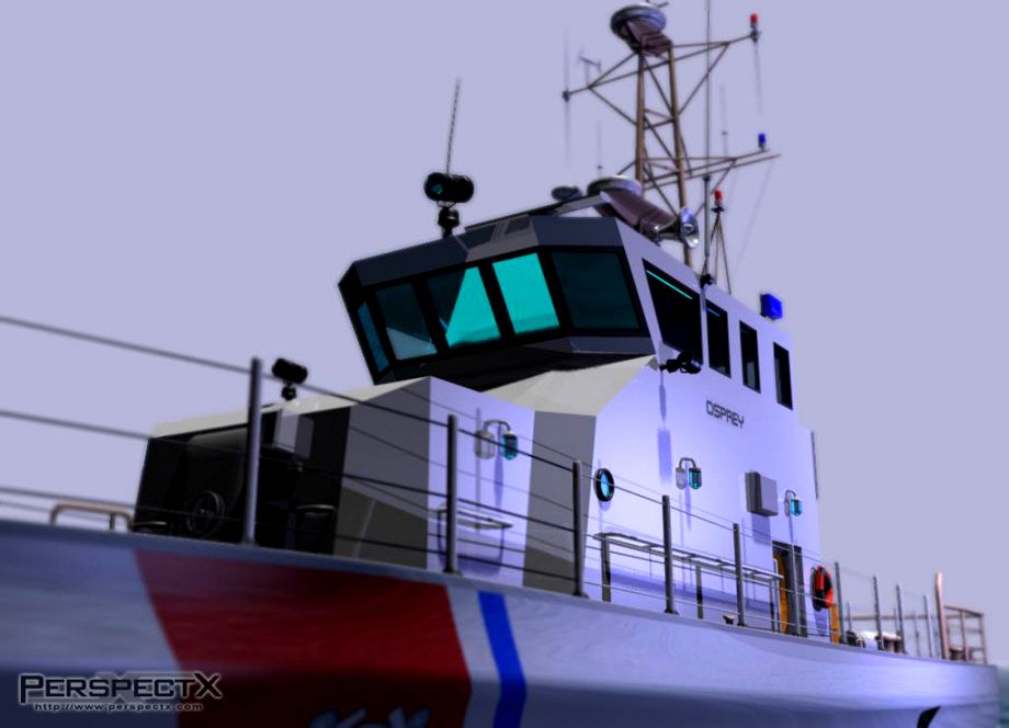 U.S. Coast Guard Patrol Boat WPB 110'3d model