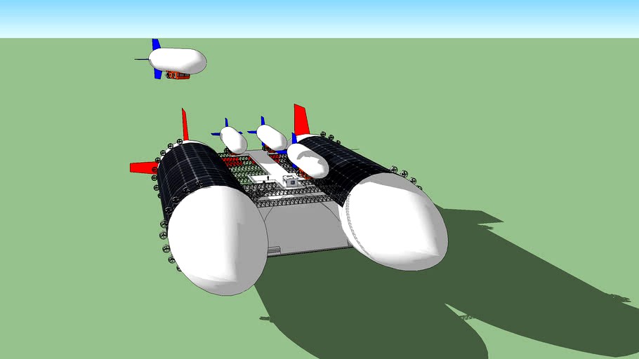 Super Blimp 3d model