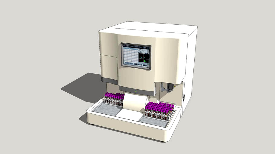 Analyseur d'hématologie Mindray BC-6800 3d model