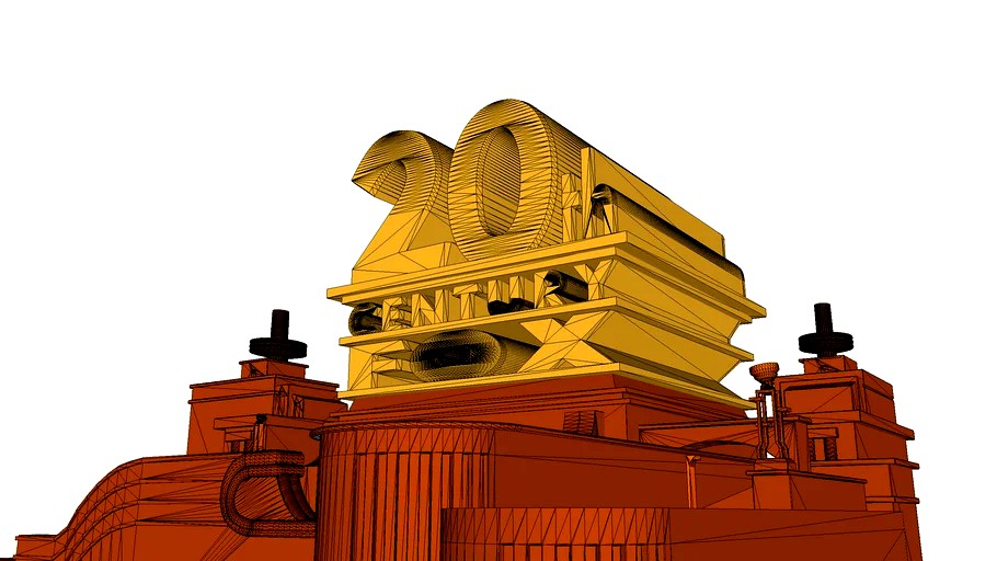 Custom TCF logo remake mashup i made 3d model