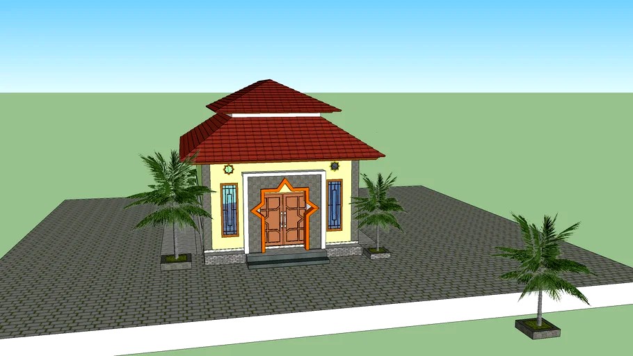 mushola 3d model