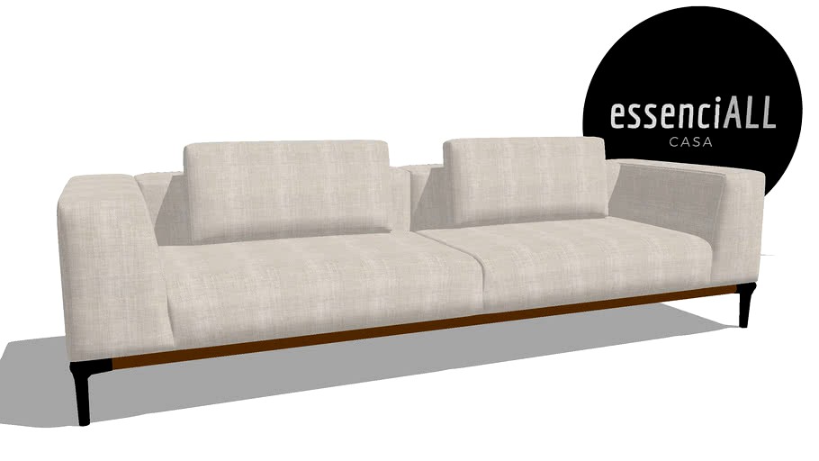 Sofá Splendido 3d model
