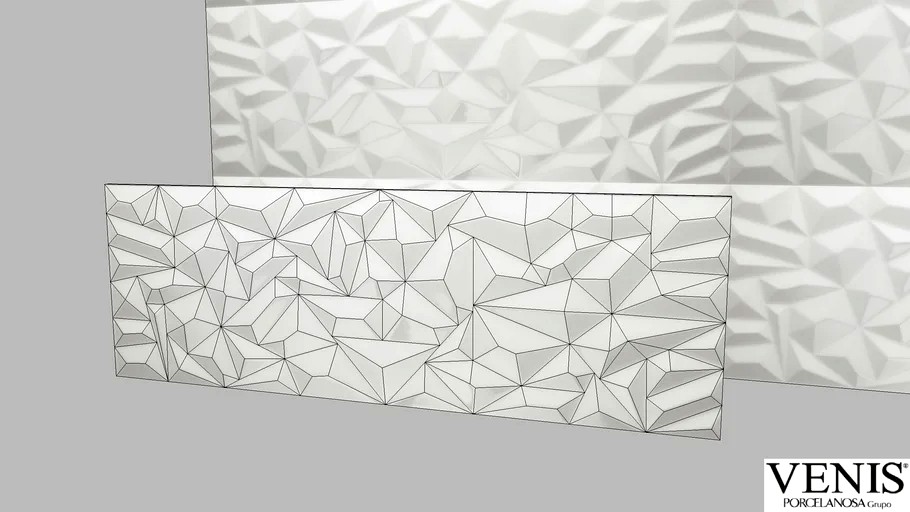 Prisma White VRAY 3d model