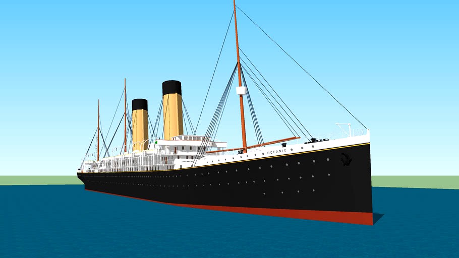 RMS Oceanic 3d model