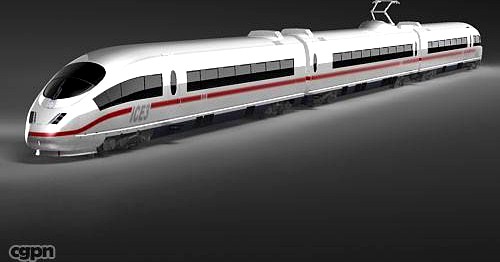 ICE-3 TRAIN3d model