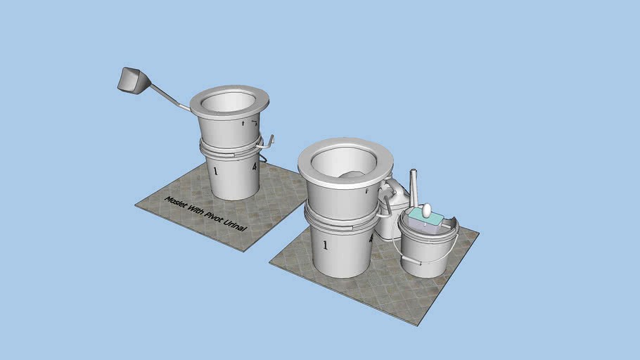 The Amazing Moslet Toilet. An ultra efficient urine diverting earth ...