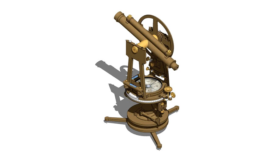 Theodolite 3d model