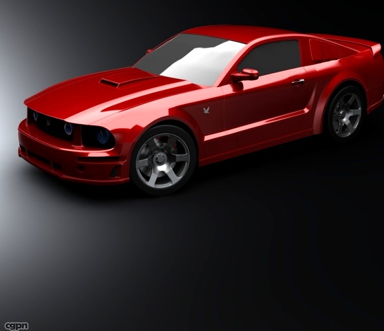 Mustang GT3d model