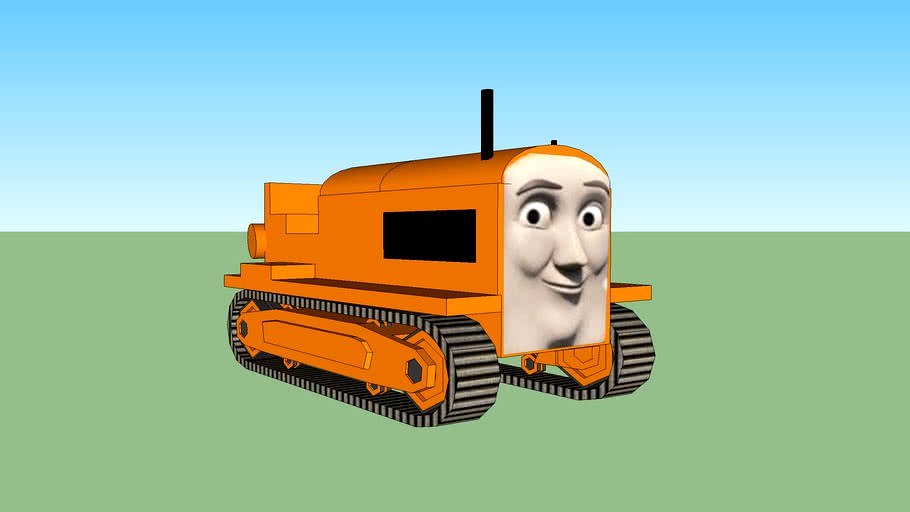 CGI Terence the Tractor 3d model