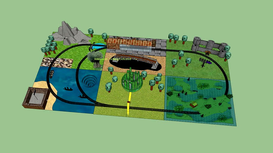 STEM Final (Shrek Swamp Fix) 3d model