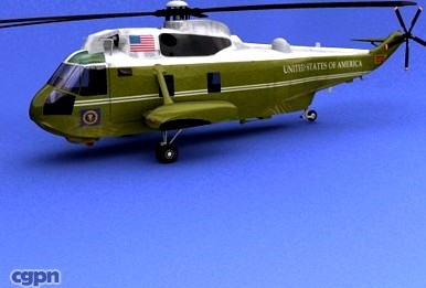 VH-3 Marine One3d model