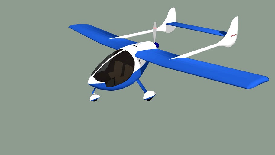 PLANE-ULTRALIGHT-MICROLIGHT-EXPERIMENTAL 3d model