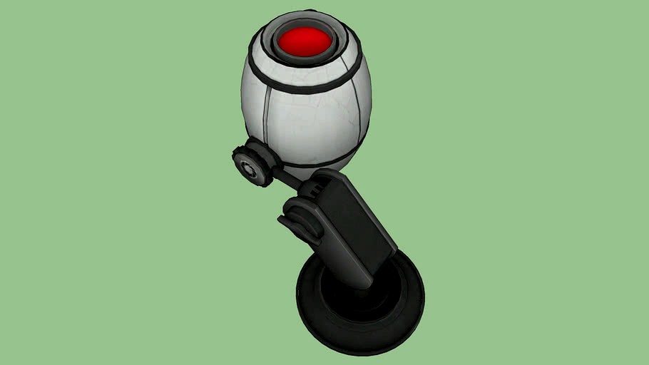 Portal 2 - Security Camera 3d model