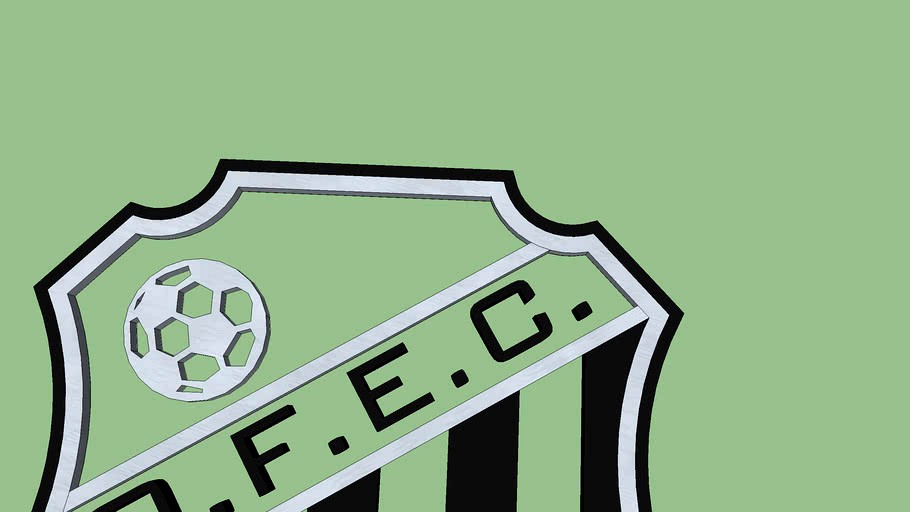 Escudo Operário Ferroviário Esporte Clube - OFEC 3d model