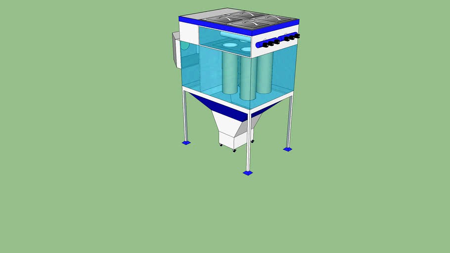 dust collector 3d model